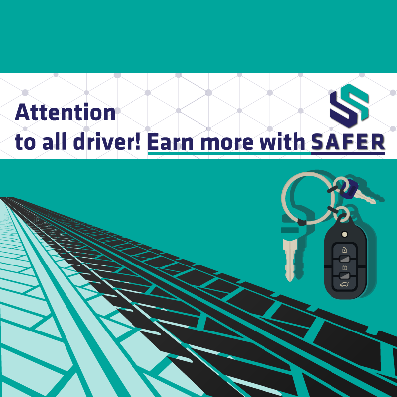 SAFER : Driver & Rider Diperlukan Segera