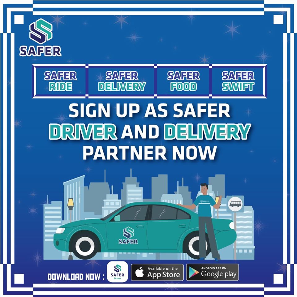 Daftar Segera Sebagai Safer Driver & Safer Delivery Partner Di Safer