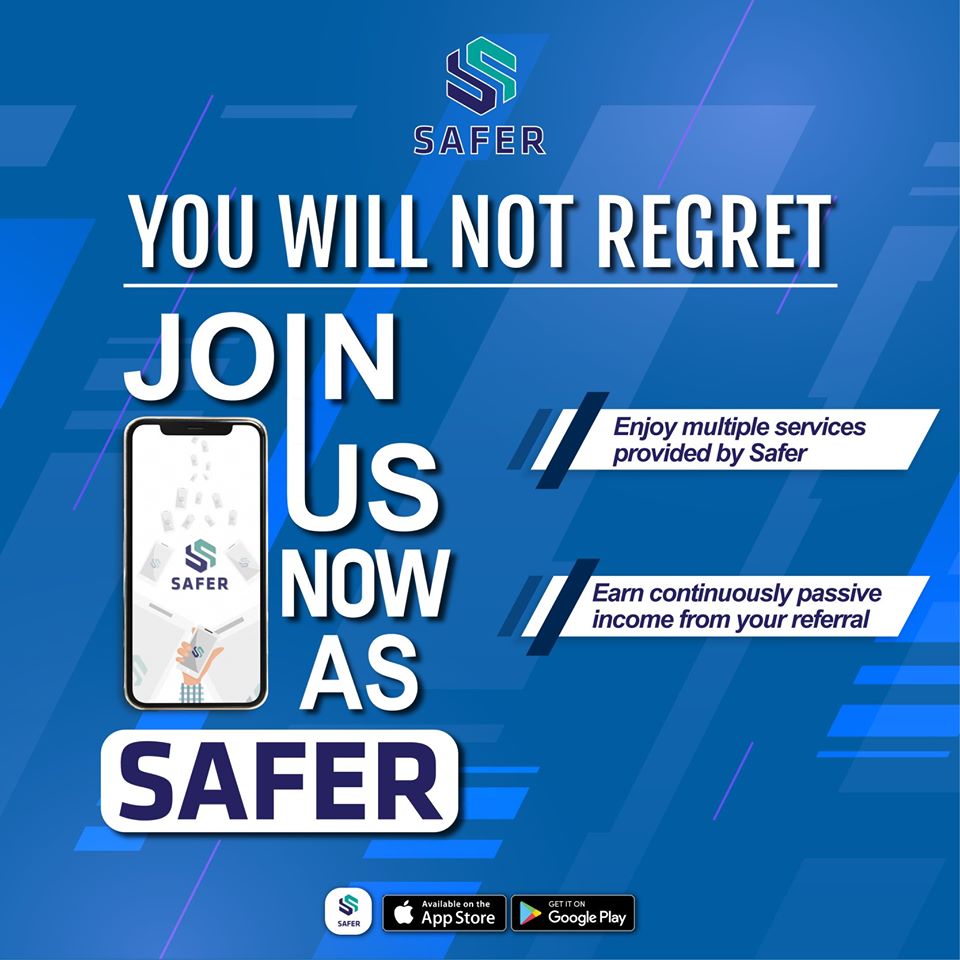 Safer Available Anytime & Anywhere. Use Safer Now!