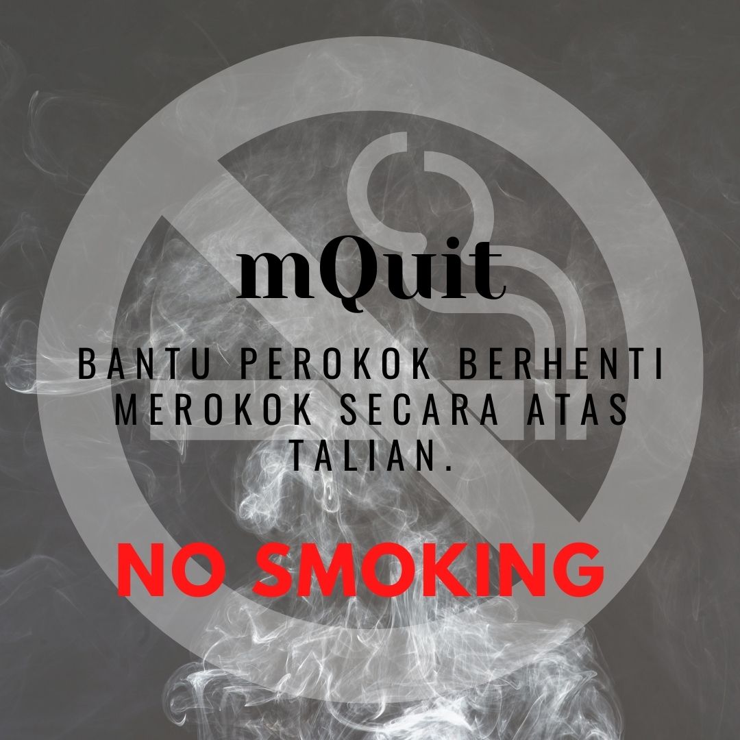 Servis mQuit Bantu Perokok Berhenti Merokok Secara Atas Talian.
