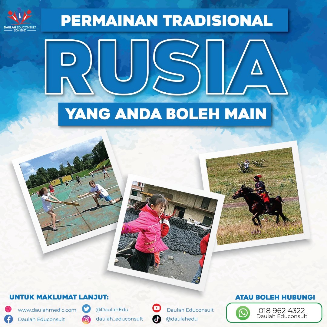 Jom Ketahui Permainan Tradisional yang Popular di Rusia