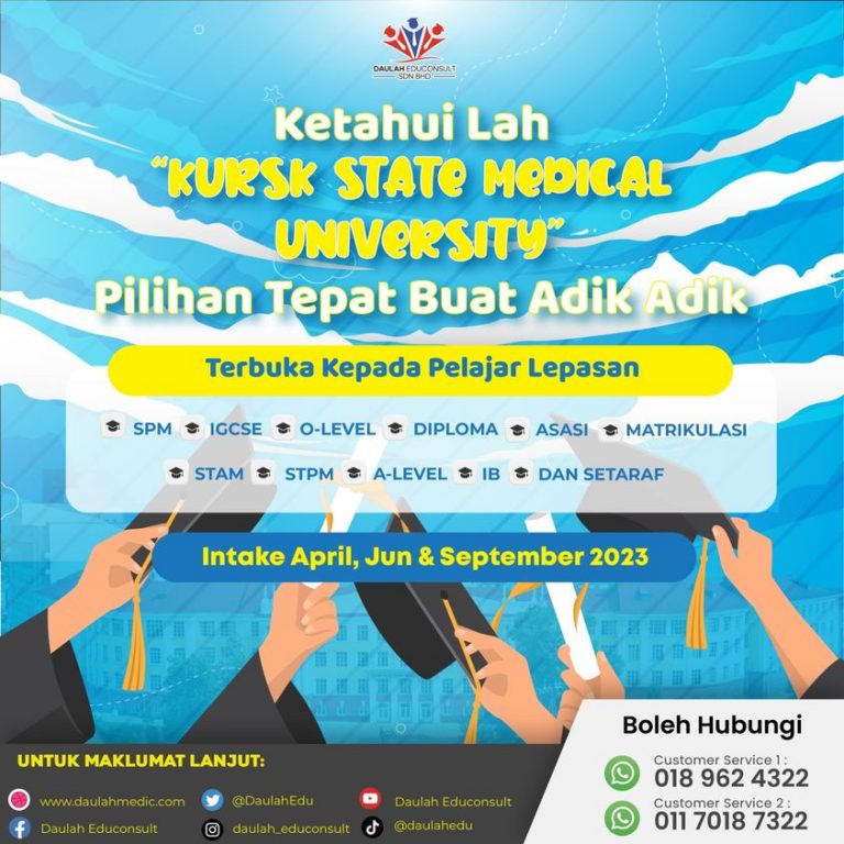 Kelebihan Sambung Belajar di Kursk State Medical University (KSMU)