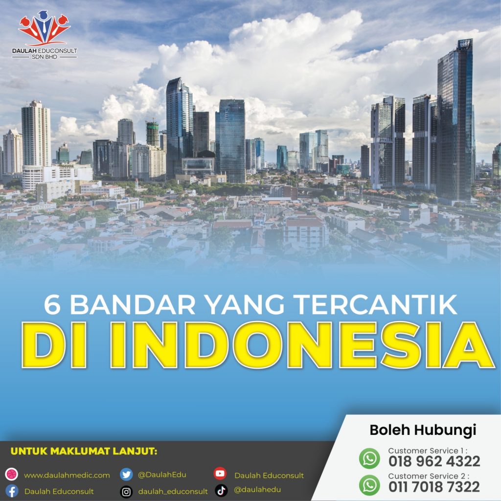 6 Bandar yang Tercantik di Indonesia yang Boleh Kita Kunjungi